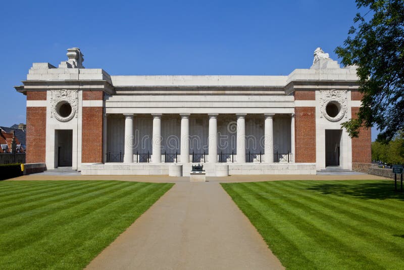 The Menin Gate stock photo. Image of landmark, building - 701716