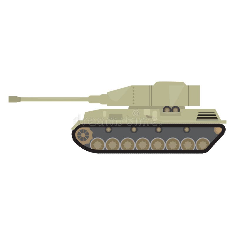 Side View Military Tank Stock Illustrations – 379 Side View Military ...