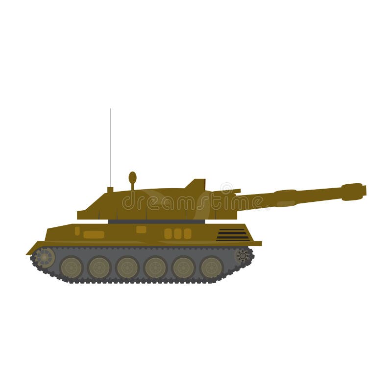 Side View Military Tank Stock Illustrations – 367 Side View Military ...