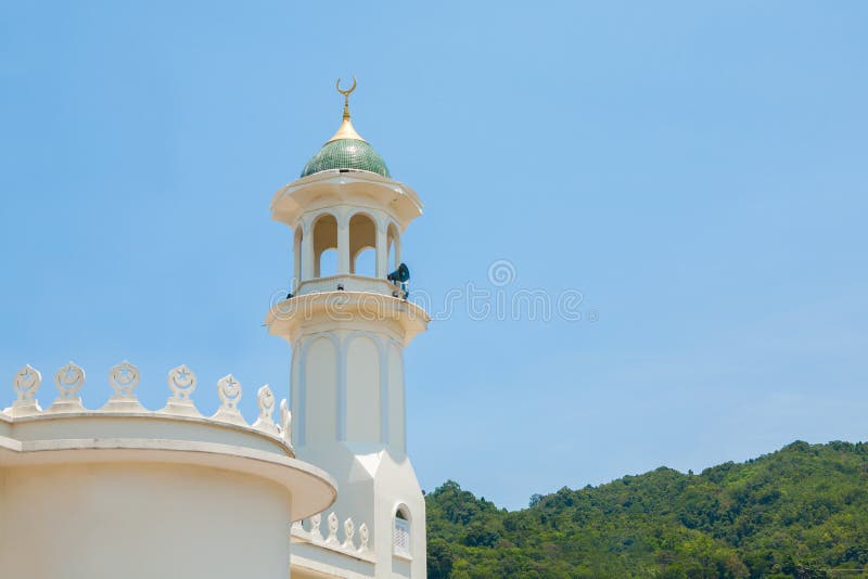Side view of mosque stock image. Image of landmark, monument - 52779341