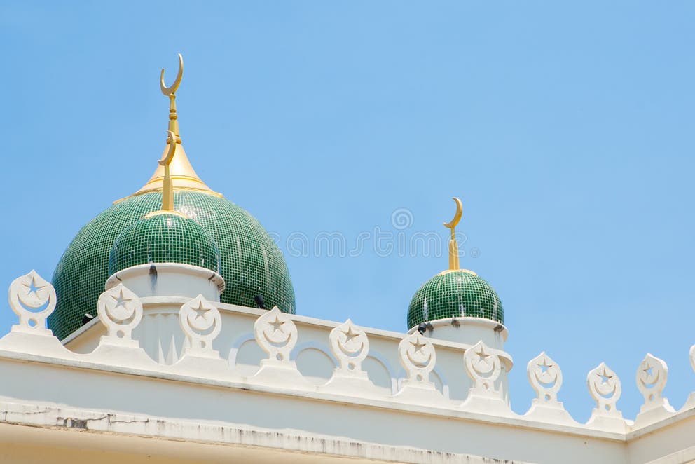 Side view of mosque stock photo. Image of arabic, devotional - 52779364