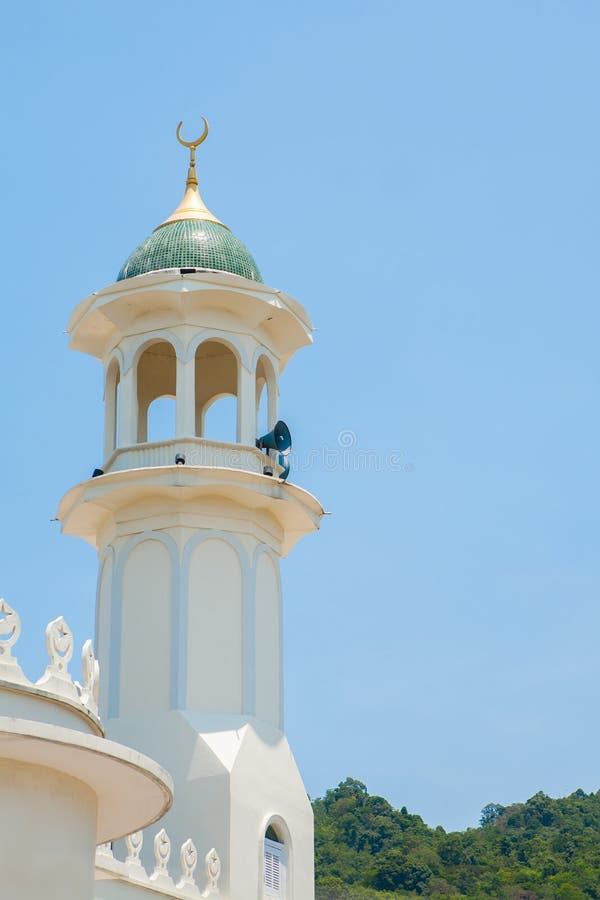 Side view of mosque stock image. Image of landmark, architecture - 52779417