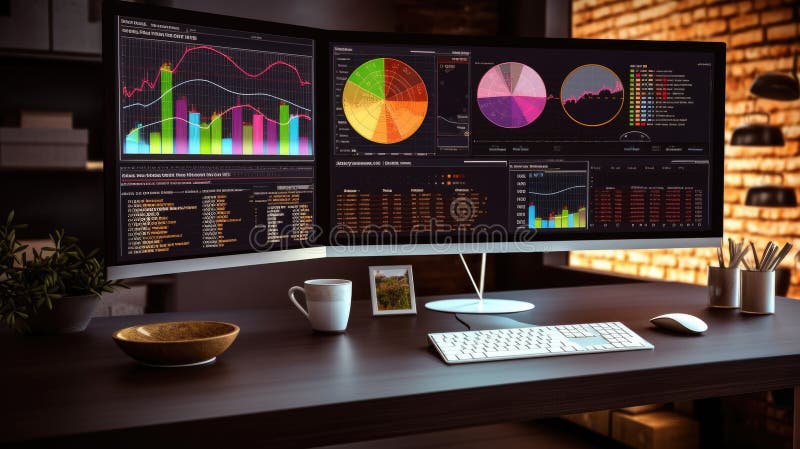 Reports Computer Screen Stock Illustrations – 691 Reports Computer ...