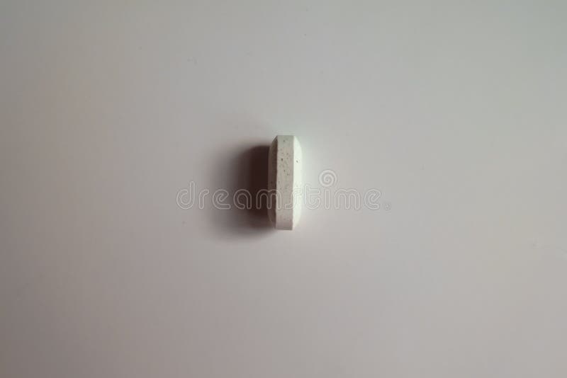 Side View of One White Caplet of Kelp Stock Image - Image of iodine ...