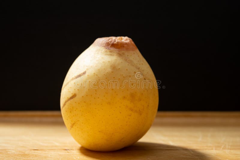 Side view of overripe pear stock image. Image of food - 247677441