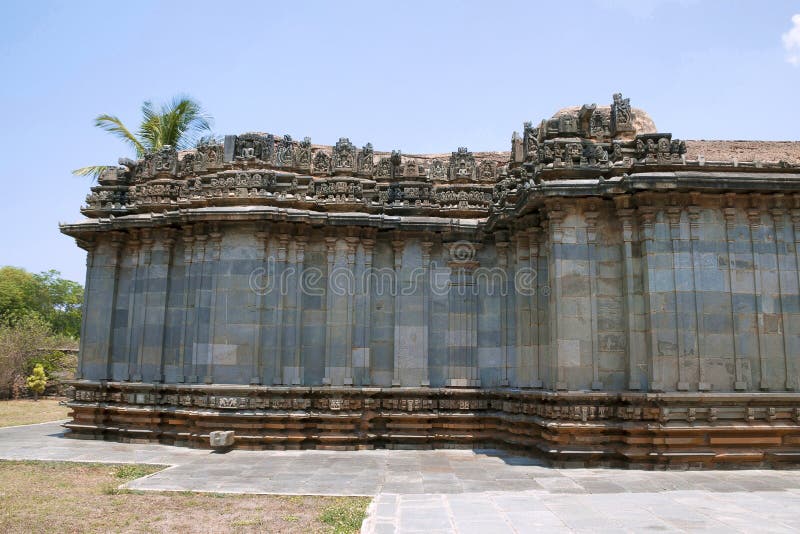 Side View of Parshvanatha Basadi, Basadi Halli Jain Temple Complex ...