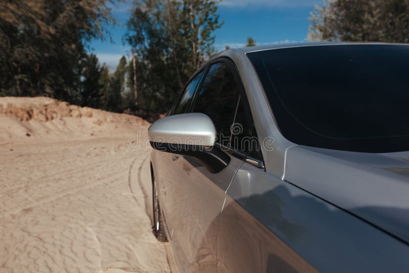 Side view of a passenger stock photo. Image of rally - 218557042