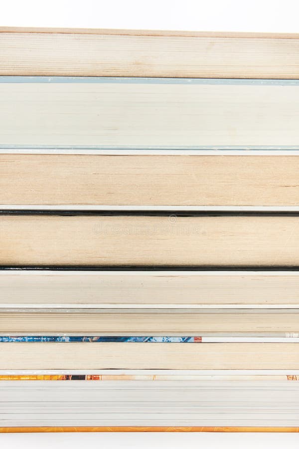 Heavy Book (isolated on White) Stock Photo - Image of notes, library ...