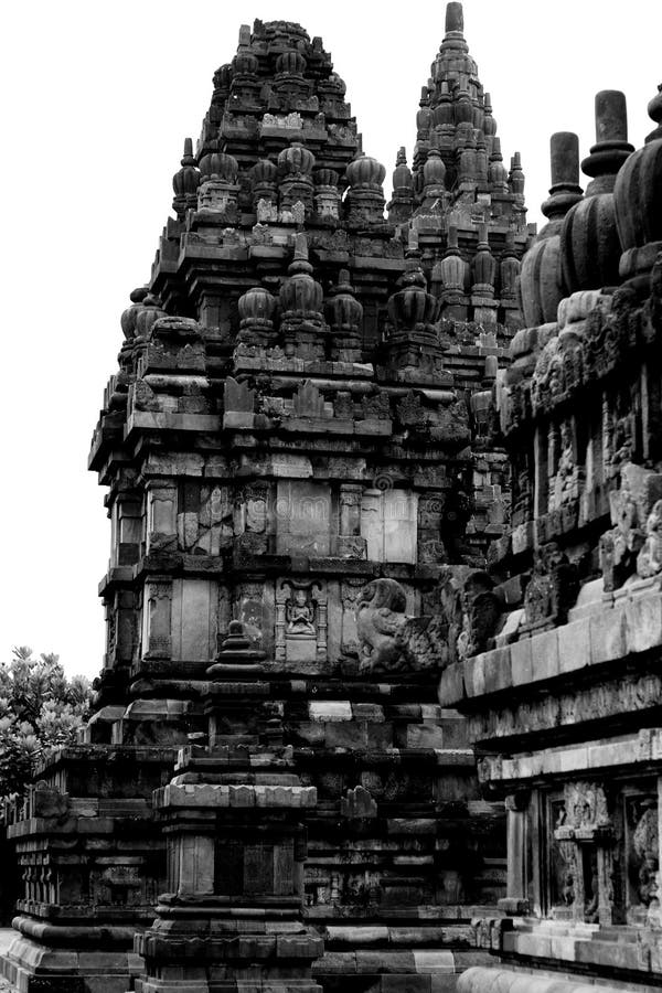 Side View of Prambanan Temple Stock Photo - Image of temple, prambanan ...