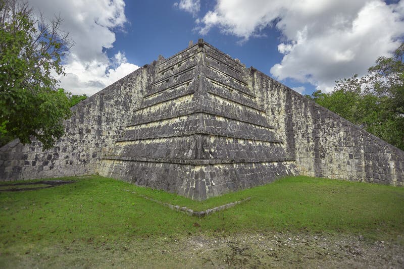 Side view of a pyramid stock photo. Image of religious - 254171938