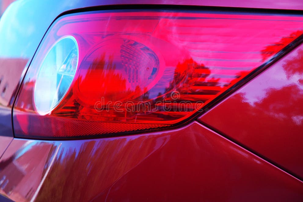 Side view of rear lights stock photo. Image of parts, ride - 351202