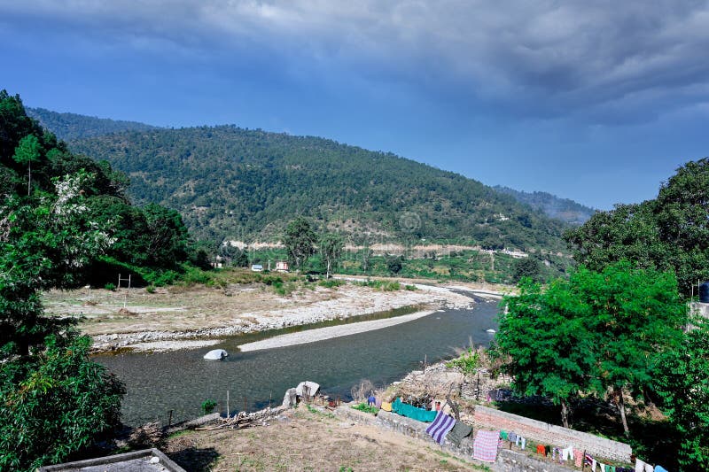 Side View of River , with Blue Sky Stock Image - Image of brazil ...