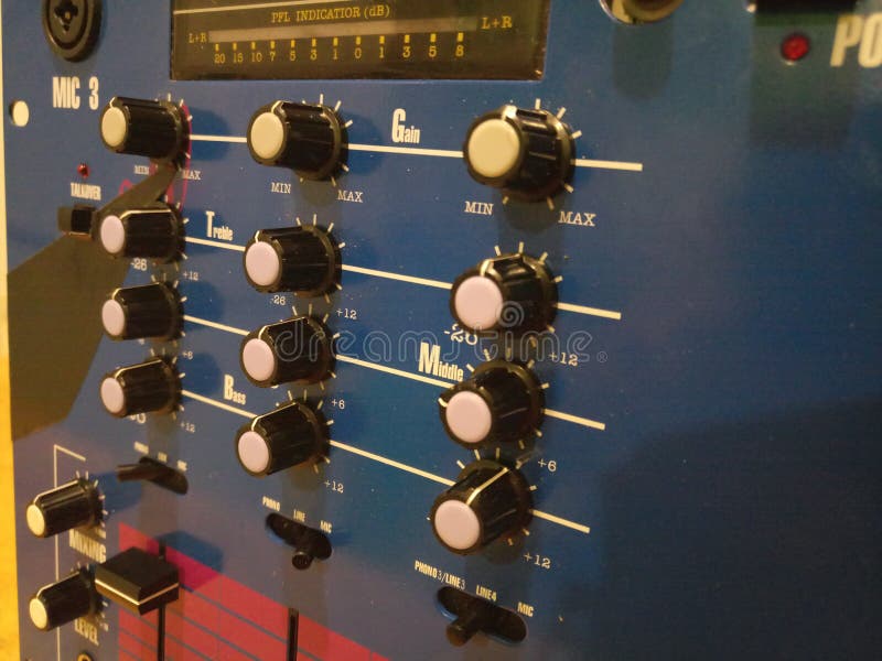 Side View of Round Turning Dials Stock Image - Image of turning, side ...