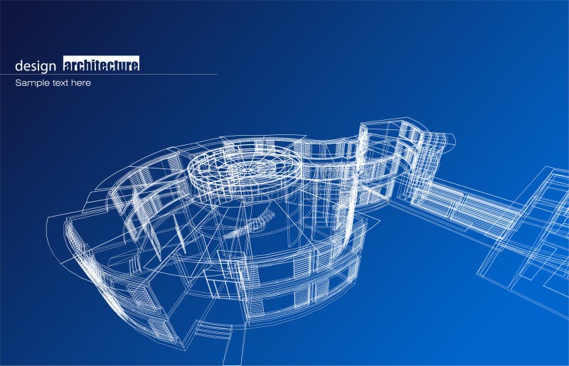 Side View of Rounded Modern Structure of Public Building Stock ...