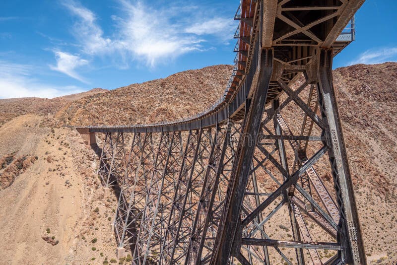 Side View of a Rusty Railroad Bridge Stock Photo - Image of rail, adana ...