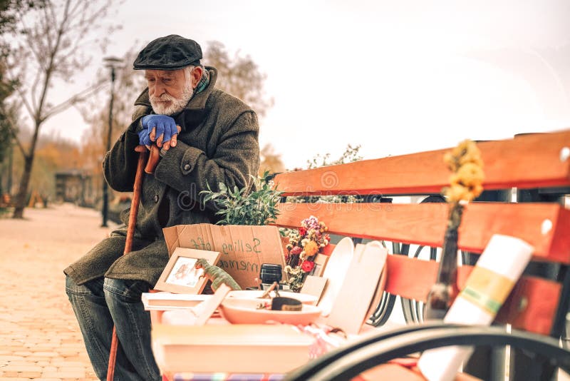 Cheerful Elderly Man Hugging His Wife Stock Image - Image of marriage ...
