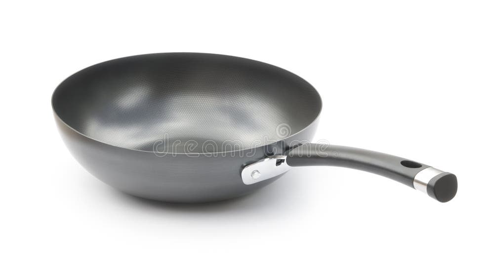 Side view of a saucepan stock image. Image of cook, stirfried - 31843173