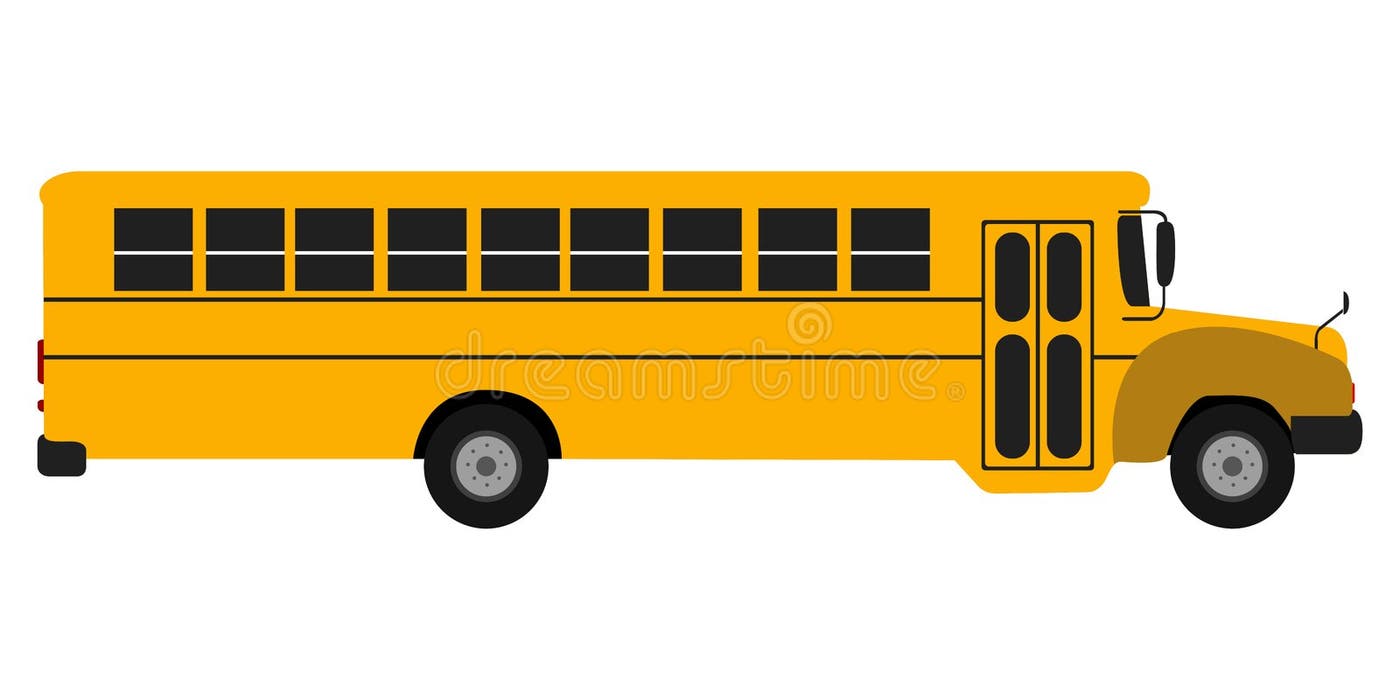 School Bus Side View Stock Illustrations – 2,248 School Bus Side View ...