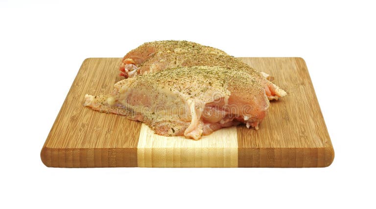 Side View Seasoned Chicken stock image. Image of side - 12959381