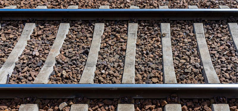 Railroad track stock photo. Image of travel, profile - 262875188