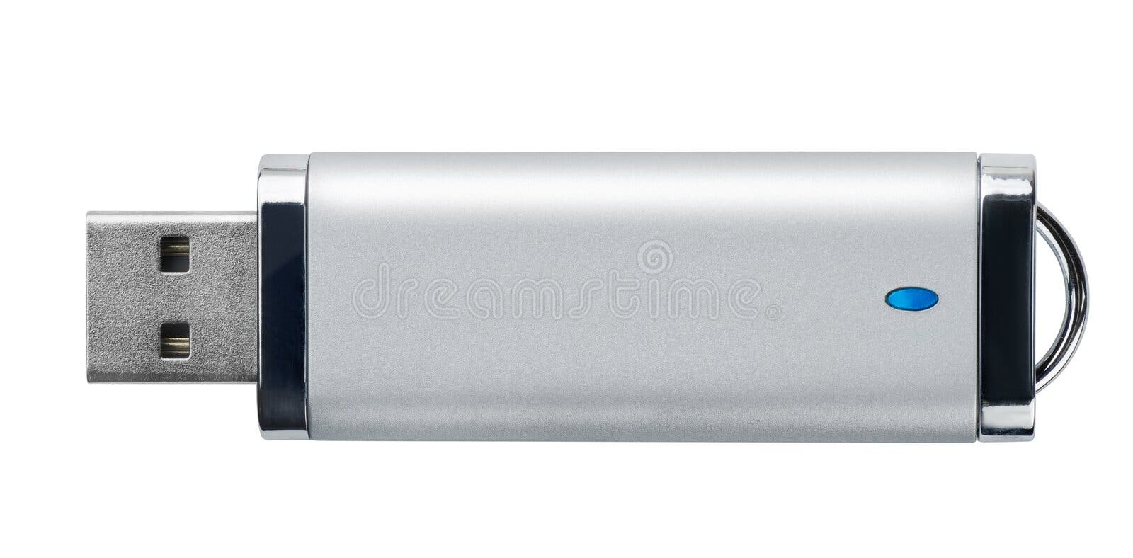USB memory stick stock photo. Image of device, close - 44190566