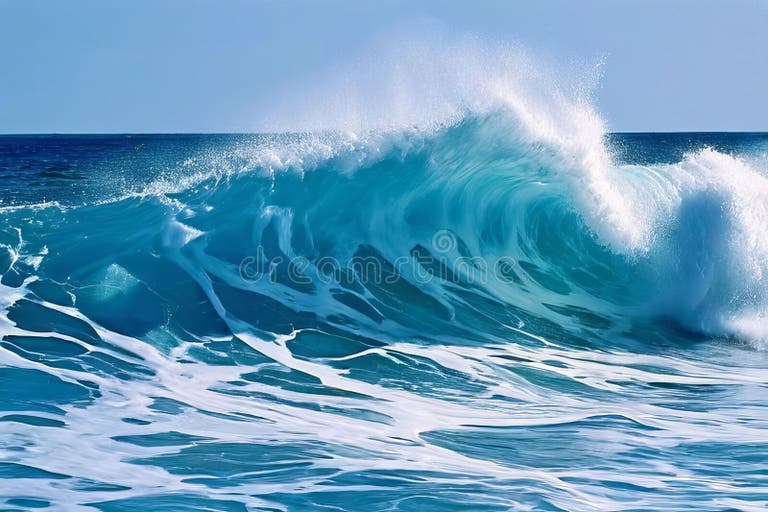 Side View of a Single Wave Side View of a Single Large Wave Roll Stock ...