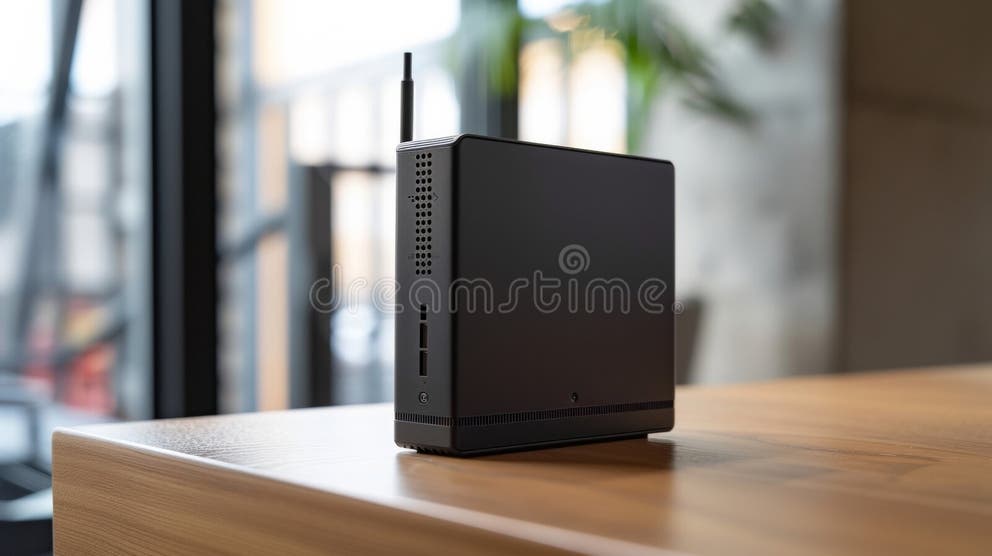 A Side View of a Sleek Compact Range Extender Highlighting Its Slim ...