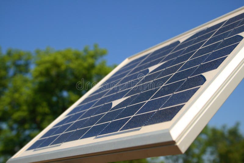 Side View Solar stock photo. Image of panel, electricity - 2421428