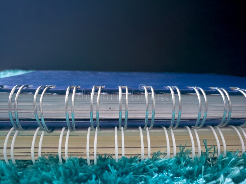 Side View Stack of Book on the Carpet Stock Image - Image of diary ...