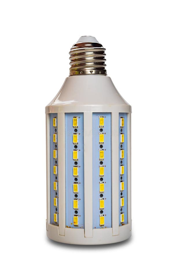 Side View of Studio Led Bulb Corn Lamp for Photography Stock Image ...