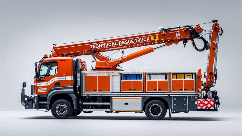Technical Rescue Truck Side View Stock Illustrations – 6 Technical ...