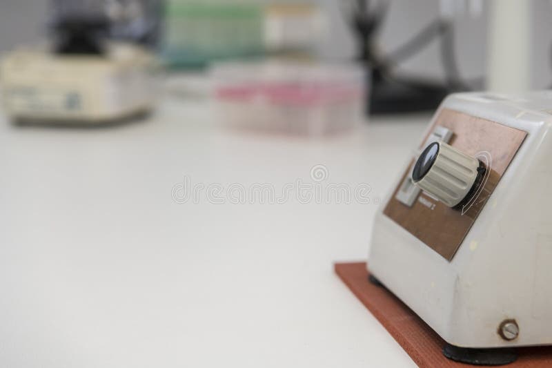 Side View of a Vortex in a Laboratory with Other Equipment in the ...