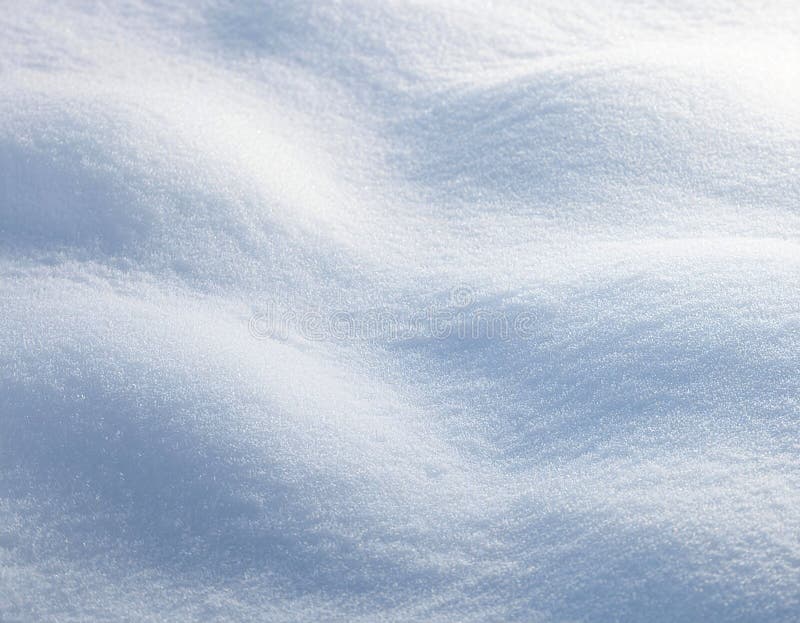 Side View of the Wavy Snow Texture on the Ground Stock Illustration ...