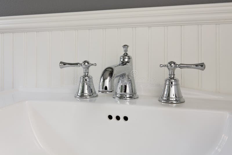 Side view of white sink stock photo. Image of hygiene - 39161816