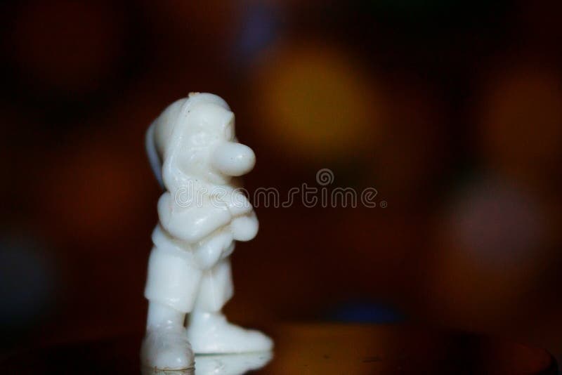 Side View of White Statue of a Man Stock Photo - Image of communication ...