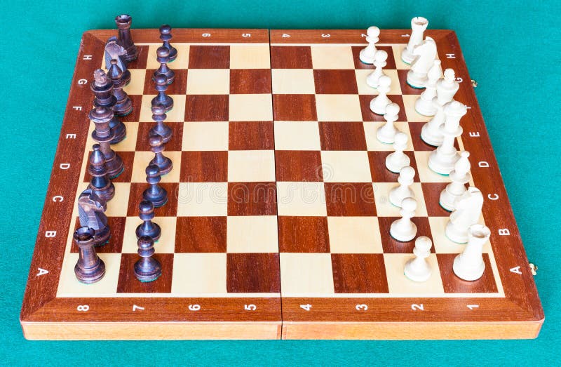 Wooden chessboard stock photo. Image of teamwork, chess - 32867262