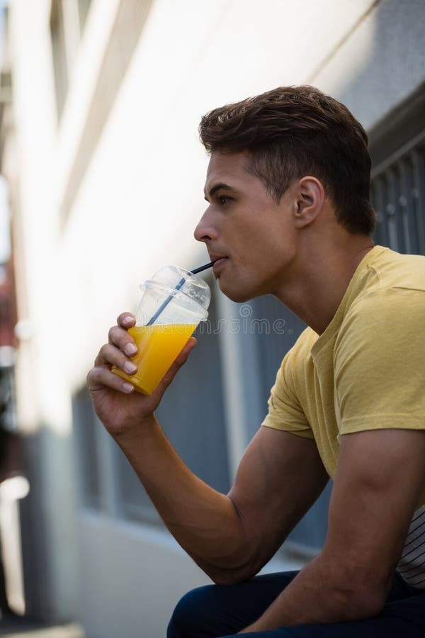 483 Drinking Juice Side View Stock Photos - Free & Royalty-Free Stock ...