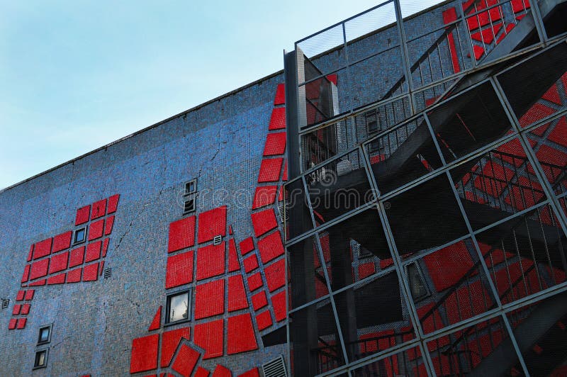 The Side Wall of the Building of the Association of Architecture ...