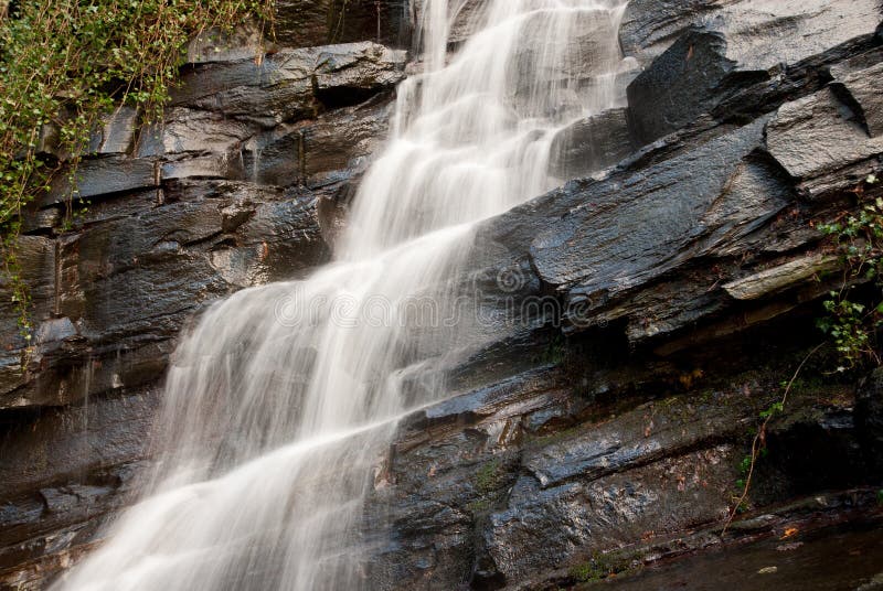 Side of the waterfall stock photo. Image of outdoors - 17798626
