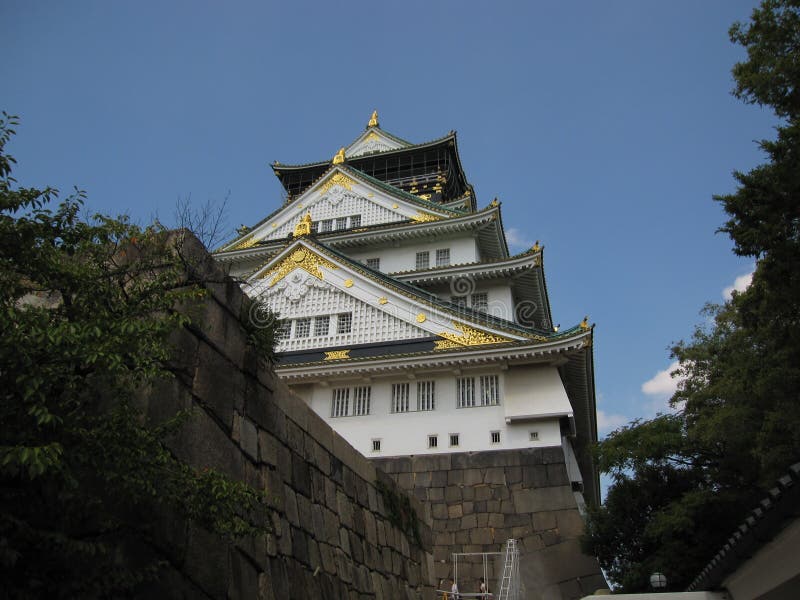 Side Way View Osaka Castle Stock Photos - Free & Royalty-Free Stock ...