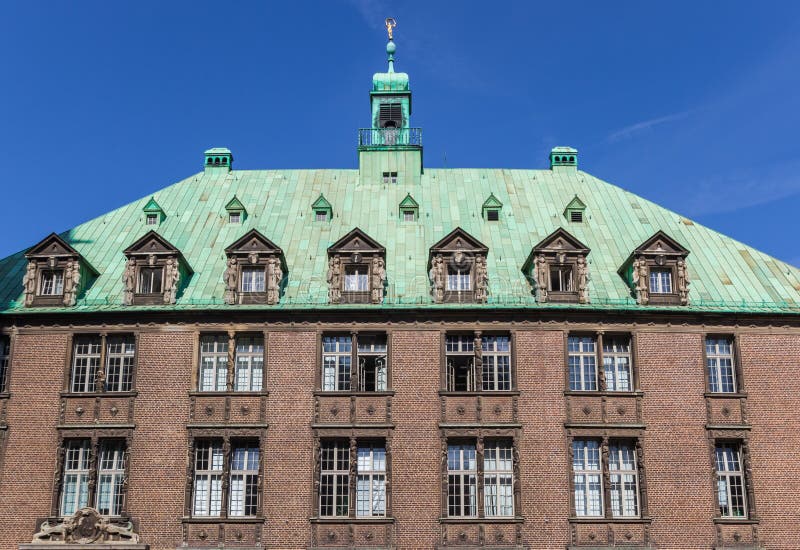 Side Wing of the Town Hall of Bremen Stock Photo - Image of window ...