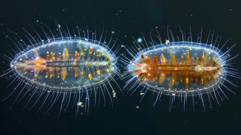 A Sidebyside Comparison of Two Ciliate Species Both with Unique ...