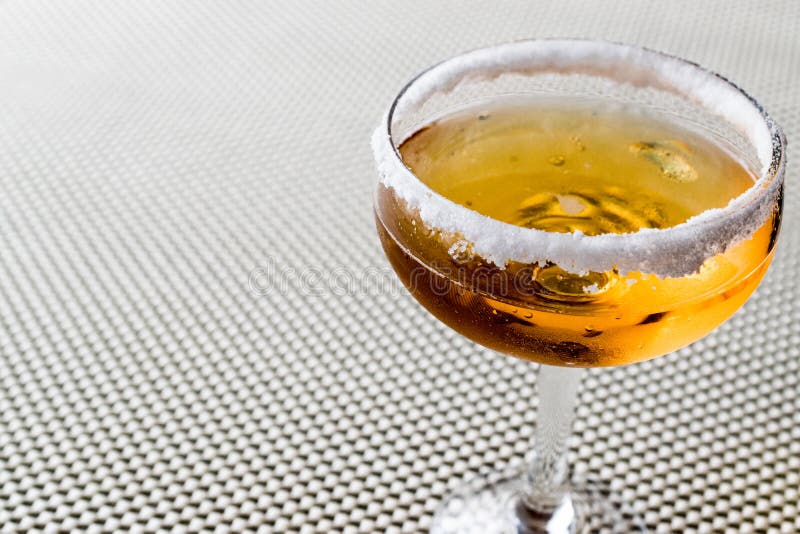 Sidecar Cocktail with a Sugar Rim. Stock Photo - Image of refreshing ...