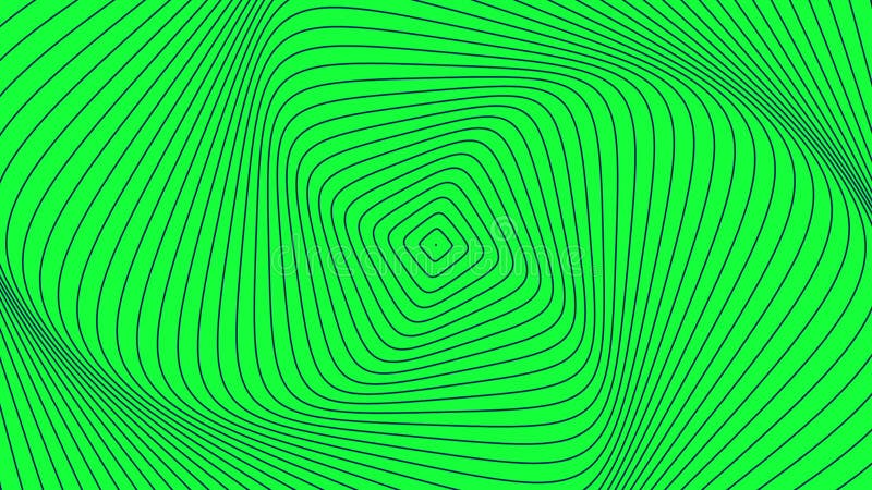 4 Sided Polygon Line Background with Repeating Rotating Colors. Stock ...