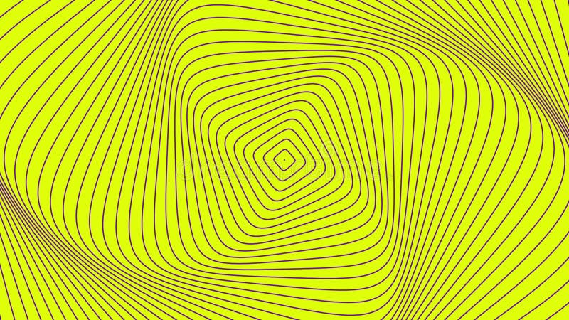 4 Sided Polygon Line Background with Repeating Rotating Colors. Stock ...