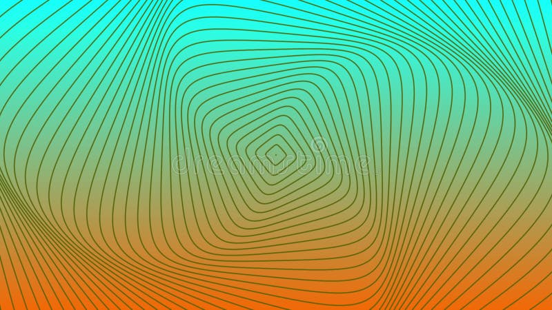 4 Sided Polygon Line Background with Repeating Rotating Colors. Stock ...