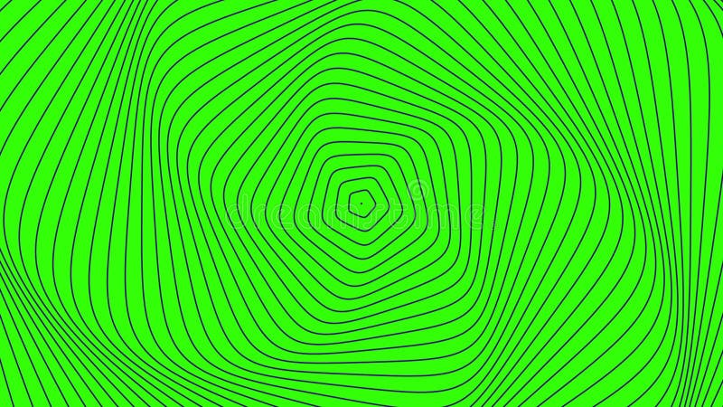 5 Sided Polygon Line Background with Repeating Rotating Colors. Stock ...