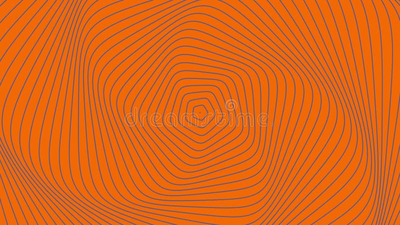 5 Sided Polygon Line Background with Repeating Rotating Colors. Stock ...