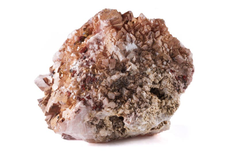 Siderite Mineral stock image. Image of ground, excavation - 29979185