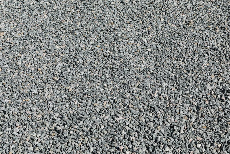 Sidewalk only with Compacted Crushed Stone Stock Image - Image of ...